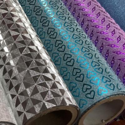 Cina Applicazione di pellicola di laminazione opaca glitter decorativa / pellicola metallizzata di imballaggio in vendita