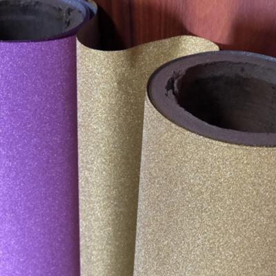 China Moisture Proof Glitter Powder Sequin Heat Transfer Film Wrap with Transparency Opaque for sale
