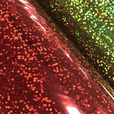 Cina Decorazione dell'imballaggio Film di vinile olografico con offset UV/silk screen/stampa flessibile in vendita