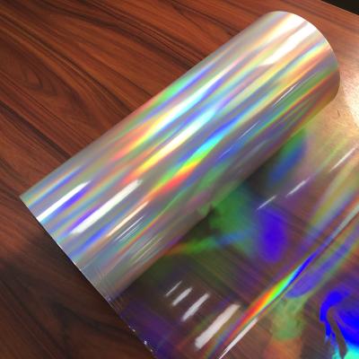 Quality BOPP Transparent Holographic Film Roll Multiple Extrusion Moisture Prooffor sale