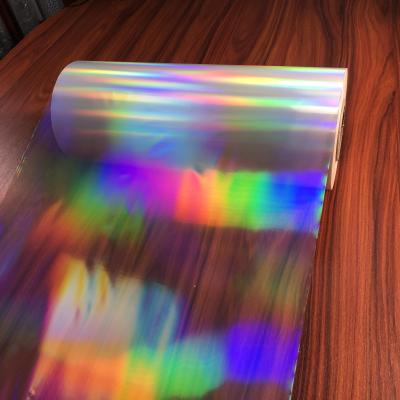 Quality BOPP Transparent Holographic Film Roll Multiple Extrusion Moisture Prooffor sale