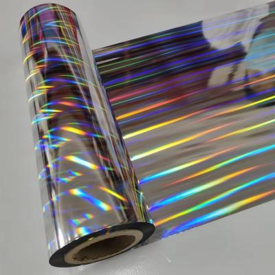China Holographic Metallized PET Thermal Lamination Film for Packaging Printing for sale