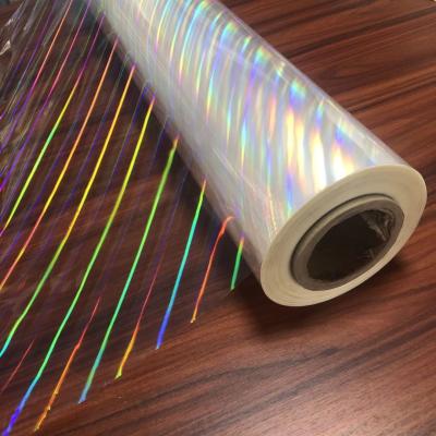 China Factory Direct - Sold Soft Transparent Holographic Film for Cosmetic Packaging with Moisture - Proof Feature for sale