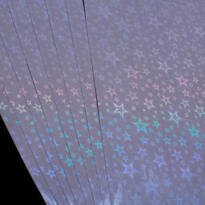 China Transparent Holographic Film New Design Cold Lamination Film Self Adhesive Stickers for Photos for sale