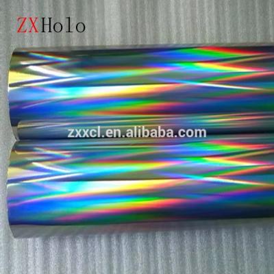 China Metallized BOPP Holographic Wet Lamination Film Water Based Adhesive Diverse Patterns Customizable for Packaging and Printing Metalen BOPP Holographic Wet Lamination Film Water Based Adhesive Diverse Patterns Customizable for Packaging and Printing Te koop
