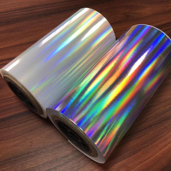 Holographic film product sample 1
