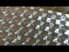 Ruloir de film de lamination 3D à lentilles Bopp, film de lamination holographique pour l' industrie de l' artisanat.