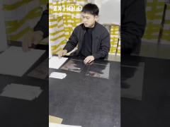 Самоклеящаяся прозрачная холодная голографическая пленка с эффектом снежинок формата А4 для защиты фотографий и скрапбукинга