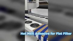 Hot Melt Adhesive Bonding for Flat Filter Assembly