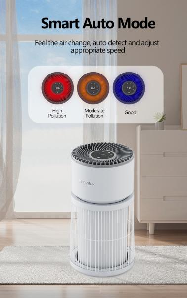 Portable Smart Hepa 13 Air Purifier Smoke Eater 600 Sq Ft Custom