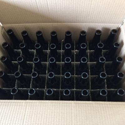 Cina Bottiglie vuote di lusso in vetro trasparente ambrato o marrone da 330 ml per bevande birra in vendita