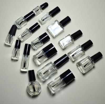 Cina Bottiglie vuote di vetro H2.6in dello smalto 15ml in vendita