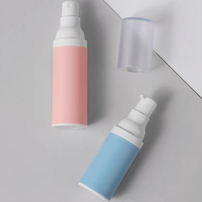 Cina Multicolore riutilizzabile delle bottiglie senz'aria cosmetiche dello spruzzo 30g in vendita