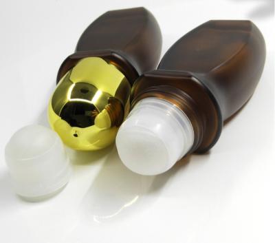 Cina Contenitori cosmetici di vetro di H6.85in D2.68in intorno alle bottiglie ottagonali del rullo del profumo in vendita