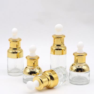 China Fles van het het Glasdruppelbuisje van glas de Kosmetische Containers 20ml 30ml voor Etherische olie Te koop