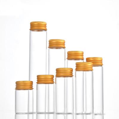 Cina Mini Wishing Crystal Glass Bottles 30ml cilindrico a 150ml con il coperchio a vite in vendita