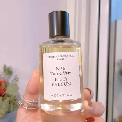 Cina Bottiglie di profumo materiali di vetro spesse di piegatura 15mm di lusso su ordinazione dei contenitori cosmetici di vetro del collo in vendita