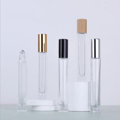 Cina bottiglia trasparente 1.8*13cm del rullo dei contenitori cosmetici inodori di vetro 0.35oz in vendita