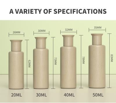 China De duidelijke Biologisch afbreekbare Plastic Pomp 20g van de Flessen Kosmetische Lotion aan 500g Te koop