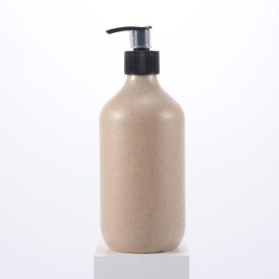 China Impressão UV plástica biodegradável vazia do champô 10.5oz 300g 500g das garrafas à venda