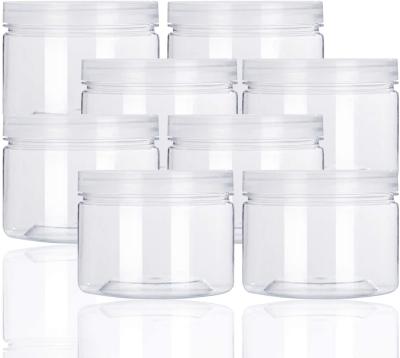 Cina Barattoli di plastica rotondi con il burro crema cosmetico della melma del liquido della lozione dei coperchi in vendita