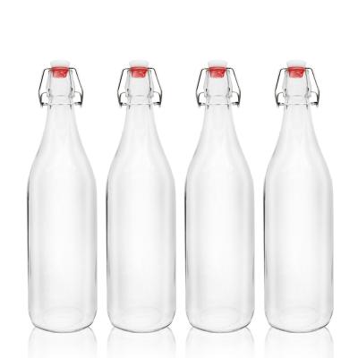China Bordeaux-flacher unterer Schwingen-Spitzen-Deckel-Glas-Wein-Flaschen-freier Raum 500ml 750Ml mit Kappen zu verkaufen
