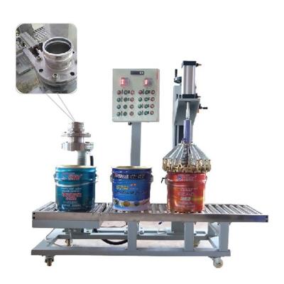 China The GZJ-20A/20B Series Filling Machine For Quantitative Filling Of Real Stone Paint for sale