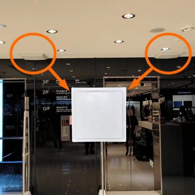 China 5-10m Detection Range  1 Host 4 Antenna UHF 860-960 MHz RFID EAS System for sale