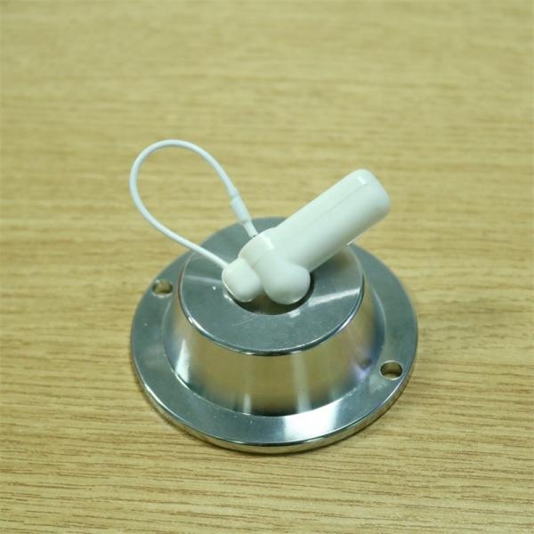 Quality 58KHz Retail Store EAS Security Hard AM Tag White With Steel Wire for sale