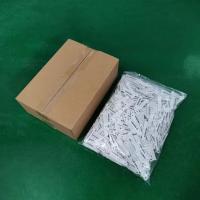 China AM 58KHz EAS Security Soft Label 60x11x2mm with String Bar Code for Jewelry Anti-Theft for sale
