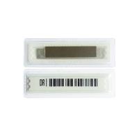 China AM 58KHz EAS Waterproof Soft Label 50x13x2mm for Retail Security Anti Theft for sale