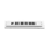 China White AM 58KHz EAS Security Soft Label 45x11x2mm for Retail Anti Theft for sale