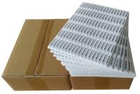 China White AM 58KHz EAS Security Soft Label 45x11x2mm for Retail Anti Theft for sale