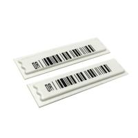 China White AM 58KHz EAS Security Soft Label 45x11x2mm for Retail Anti Theft for sale
