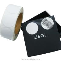 China RF 8.2MHz Security Soft Label Round 40mm Without Barcode EAS Anti-Theft Tag for sale