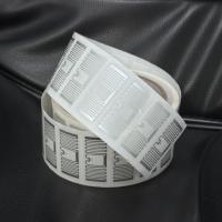 China Security RFID Soft Label Silver Roll Customizable Chip Code Size for sale