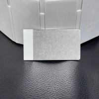 China UHF 860-960 MHz RFID Anti-Metal Shield Security Soft Label 65x35mm Silver for sale