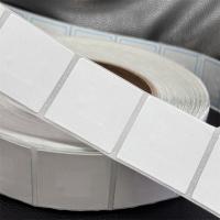 China RF 8.2MHz Security Soft Label 30x30mm Coated Paper EAS Tag Without Barcode for sale