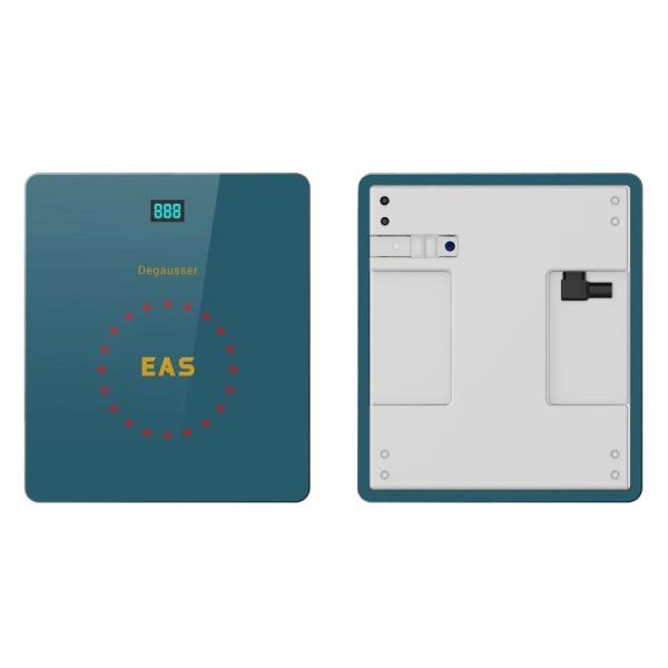 AM 58KHz Desactivador de etiquetas EAS Panel de vidrio verde Desgausser de etiquetas blandas
