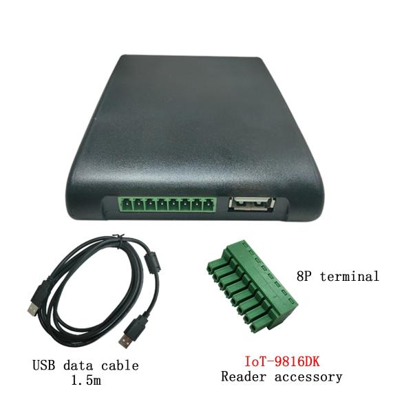 Sistema EAS de suministro E-Bit 860-960 MHz ABS Negro UHF Lector de sistema RFID para tiendas minoristas