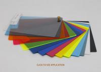 China Polished Colored Polycarbonate Sheets For Helmets for sale