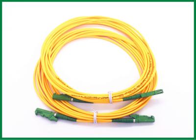 China Gigabit Ethernet E2000/APC fiber optic cable patch cord with Ultra fiber LSZH for sale