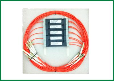 China GPON EPON 1x2 Multimode Fiber Coupler 850nm 1300nm 62.5/125 50 / 50 LC/UPC Optical Splitter for sale