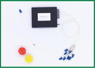 China FTTH 1X4 Plastic Box passive optical splitter 1260-1650nm G657A for sale