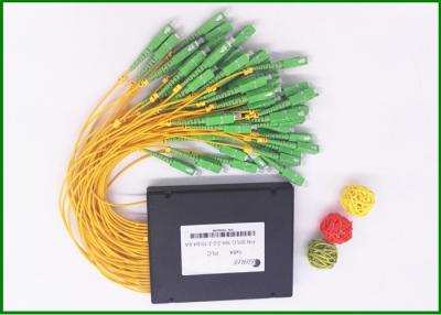 China 1x64 Ports fiber optic cable splitter 100cm / plc splitter module for sale