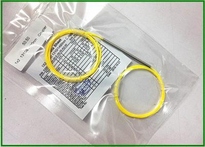 China Dual window bare fiber 1x2 Single Mode Fiber Coupler none connector for sale