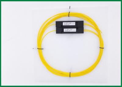 China 1x2 Single Mode Fiber Coupler , FBT Optical Splitter FTB 1490nm for sale