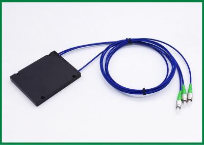 China 1x2 1550nm Single Mode Fiber Coupler , FTTH Network PLC Splitter For CATV System for sale