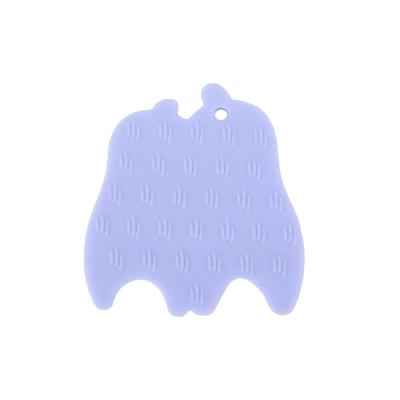 China Colorful Baby Personalized Silicone Teether With Sheep Horse Dino Shape for sale