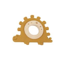 Cina Polsino di legno dei giocattoli dei multi di colore bambini del silicone per l'infante in vendita